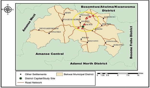 History, size, and administrative set-up | Bekwai Municipal Profile